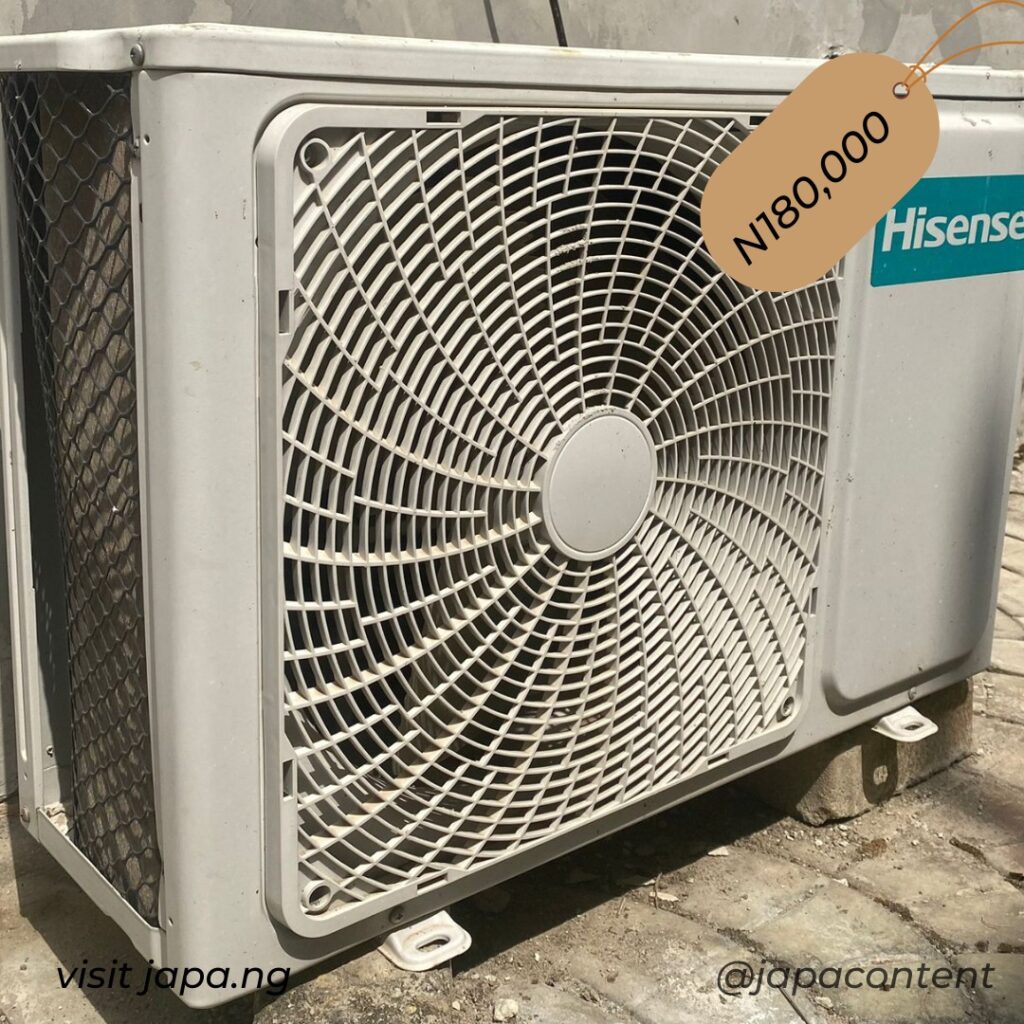 1.5HP TG Hisense Split AC - Japa NG